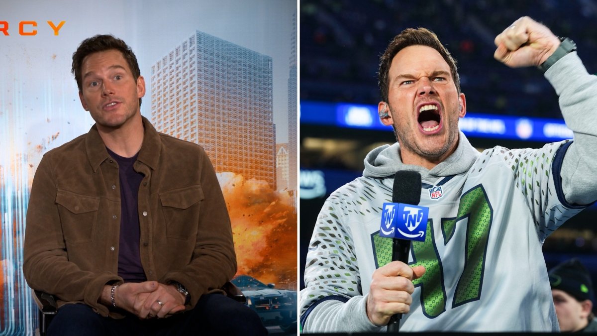 Chris Pratt reacts to the viral papal conclave Super Bowl fan theory ...