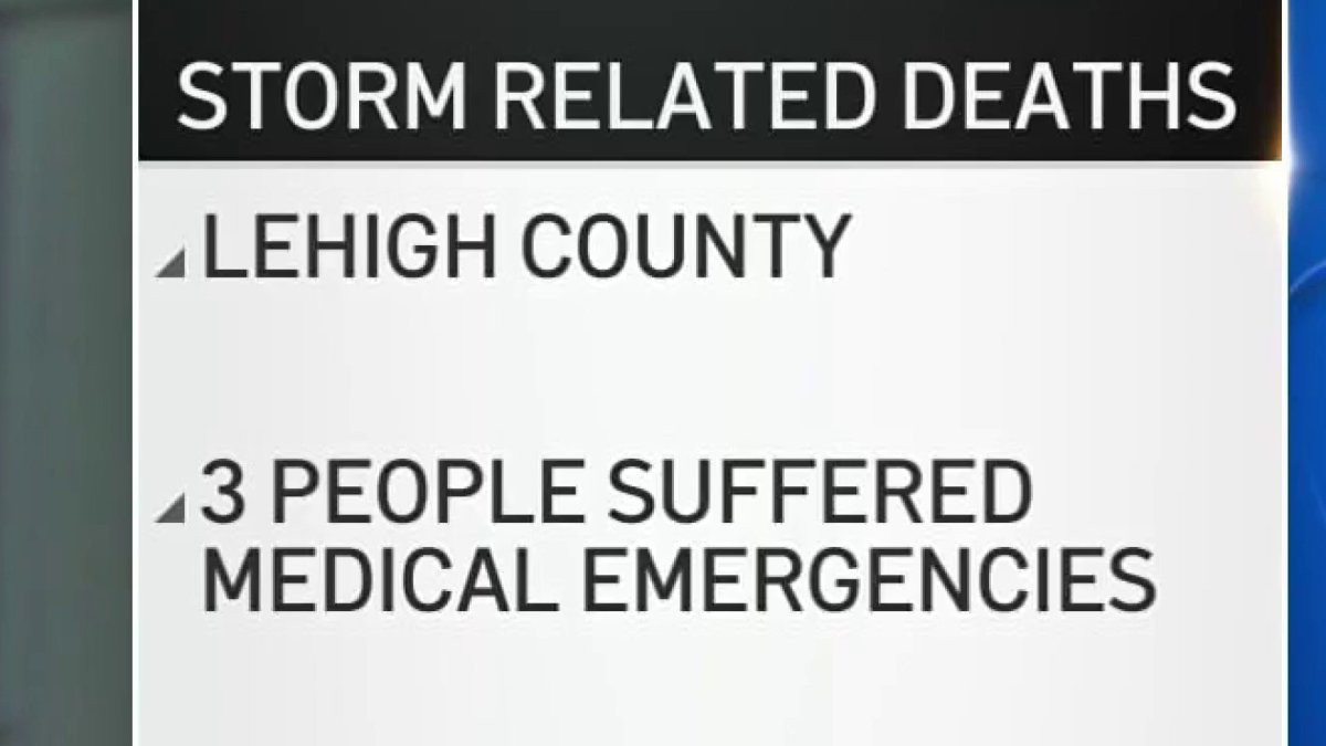 3 people die in Lehigh Co. during storm clean-ups – NBC10 Philadelphia
