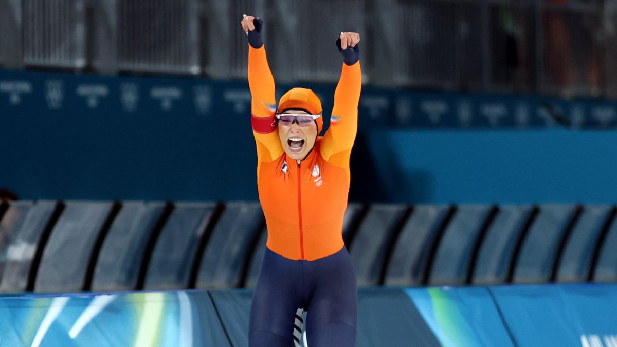 Jutta Leerdam wins gold with Olympic record speed skating 1000m – NBC10 ...