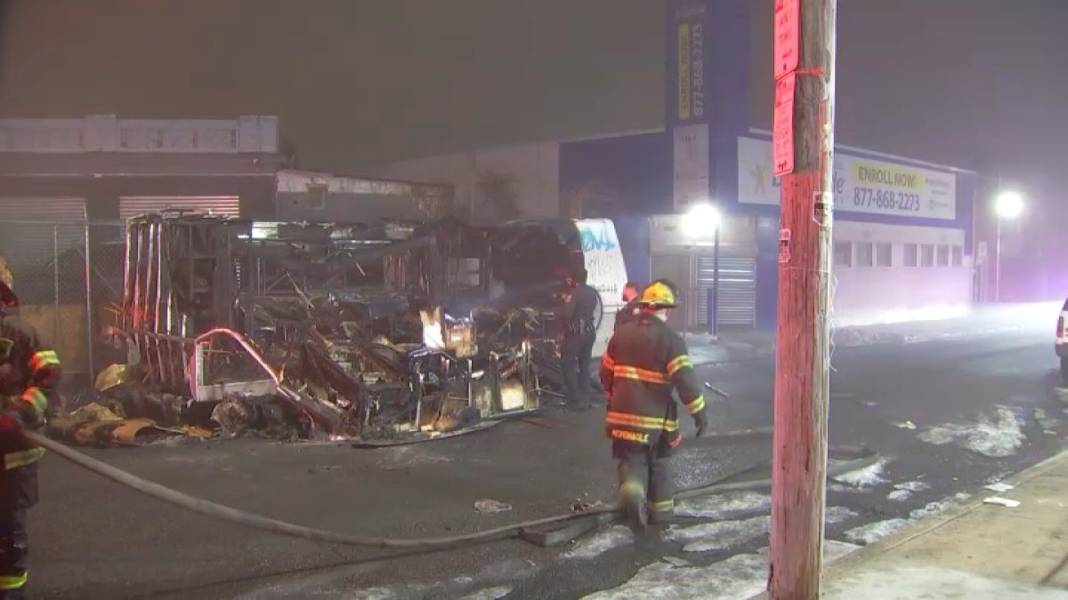 Officials: Person hurt in Frankford trailer fire – NBC10 Philadelphia