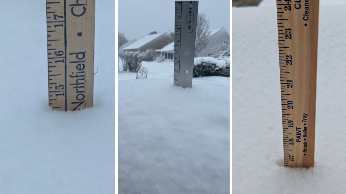 Latest snow totals for Del., NJ, Pa., and Philly – NBC10 Philadelphia