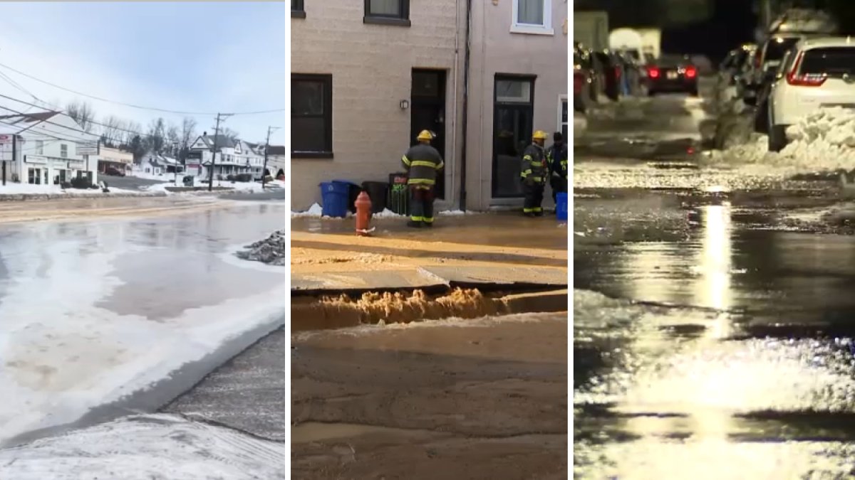 Several water main breaks occur in Philadelphia on Sunday – NBC10 ...