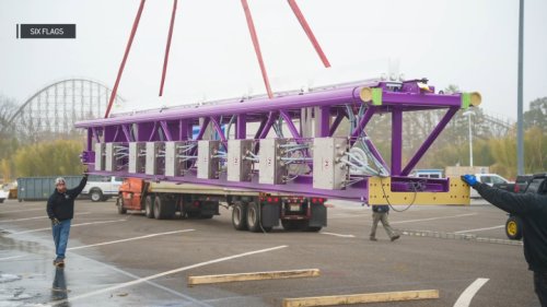 Six Flags begins building new ‘record-breaking’ roller coaster – NBC10 ...