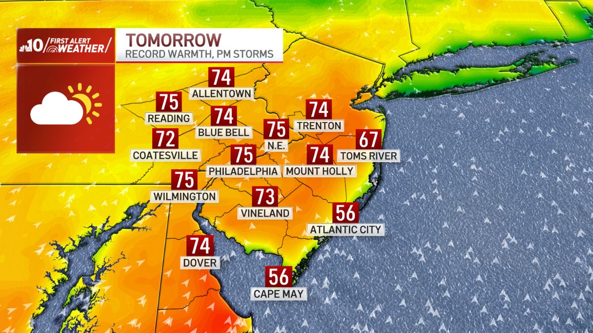 Tracking severe storms for Philly region on Wednesday – NBC10 Philadelphia