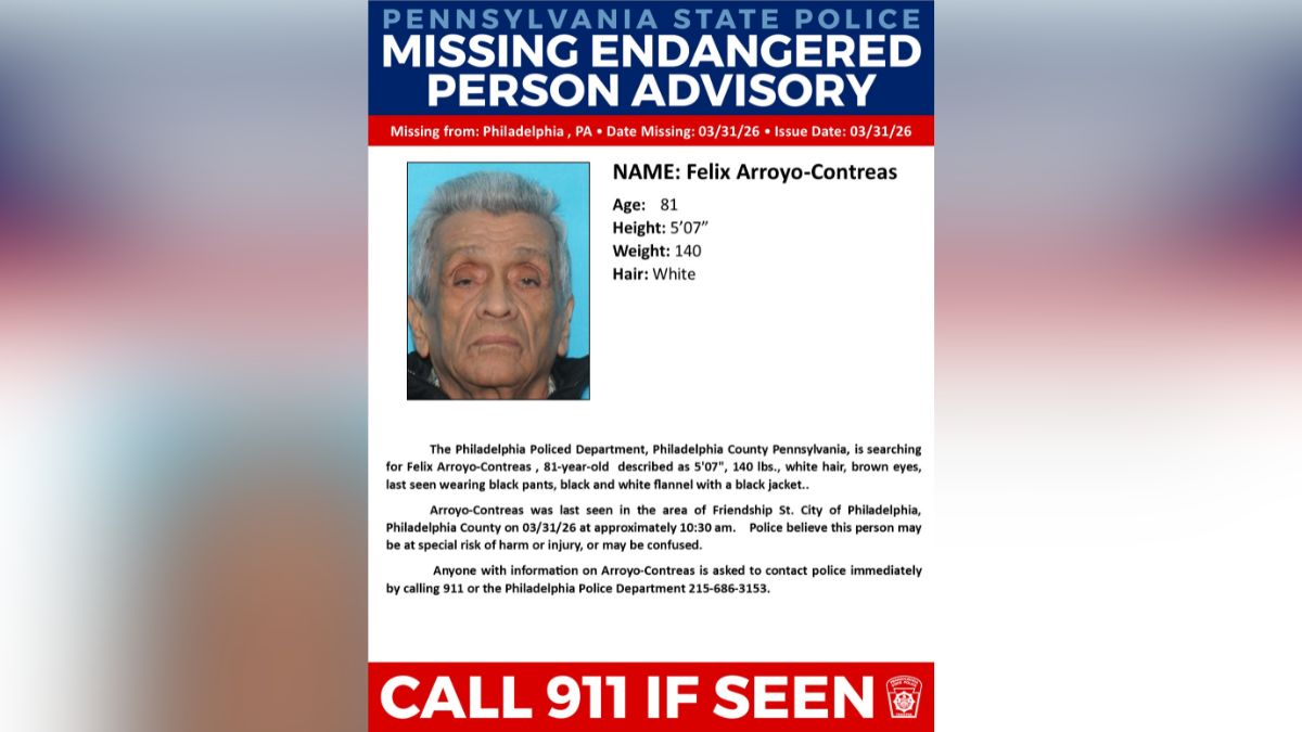 Officials searching for elderly man who went missing in Philly – NBC10 ...