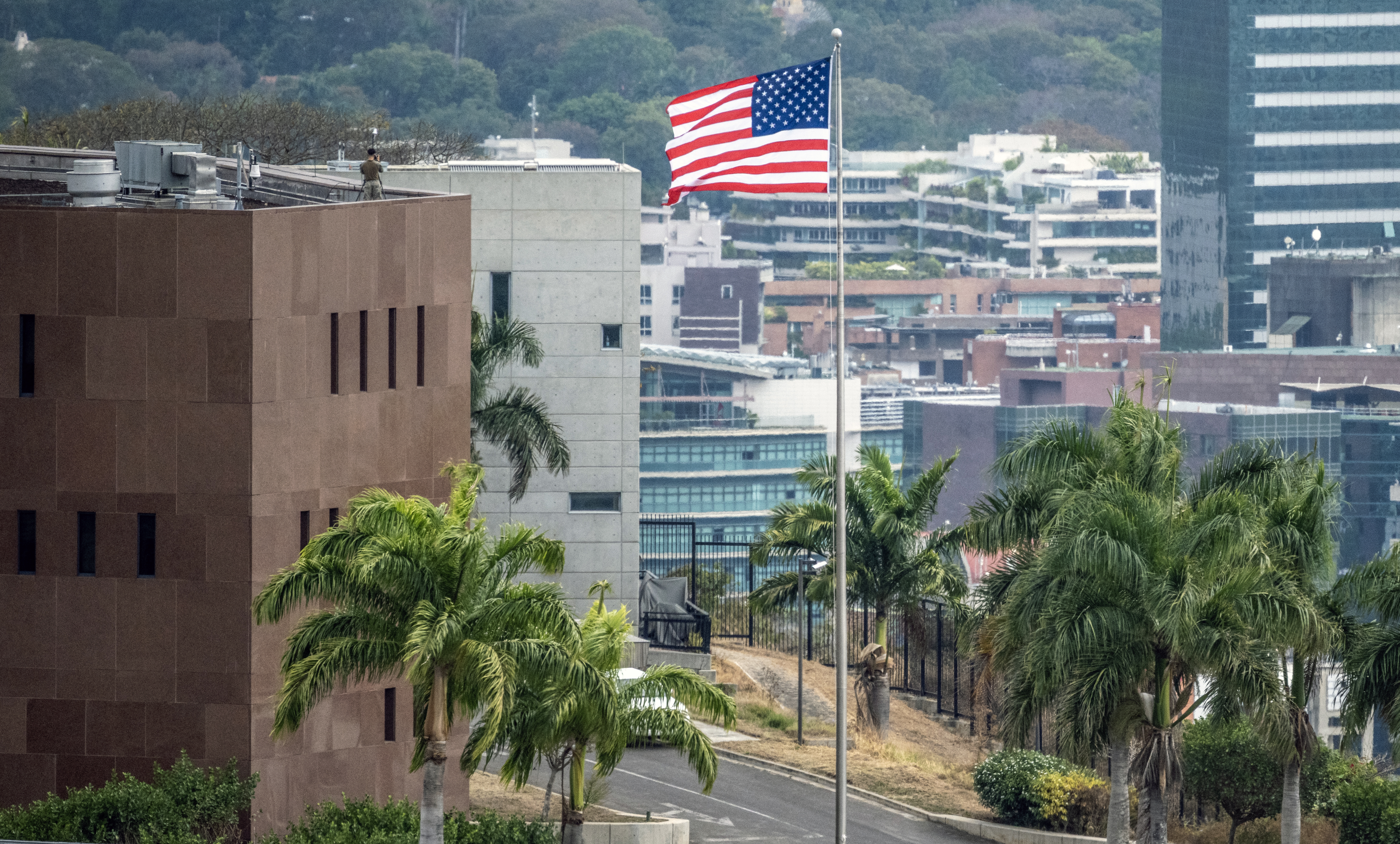 American flag raised at U.S. Embassy in Venezuela – NBC10 Philadelphia