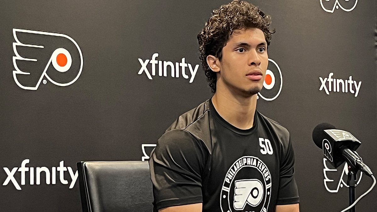 Flyers sign prospect Noah Powell to 3-year entry-level contract – NBC10 ...