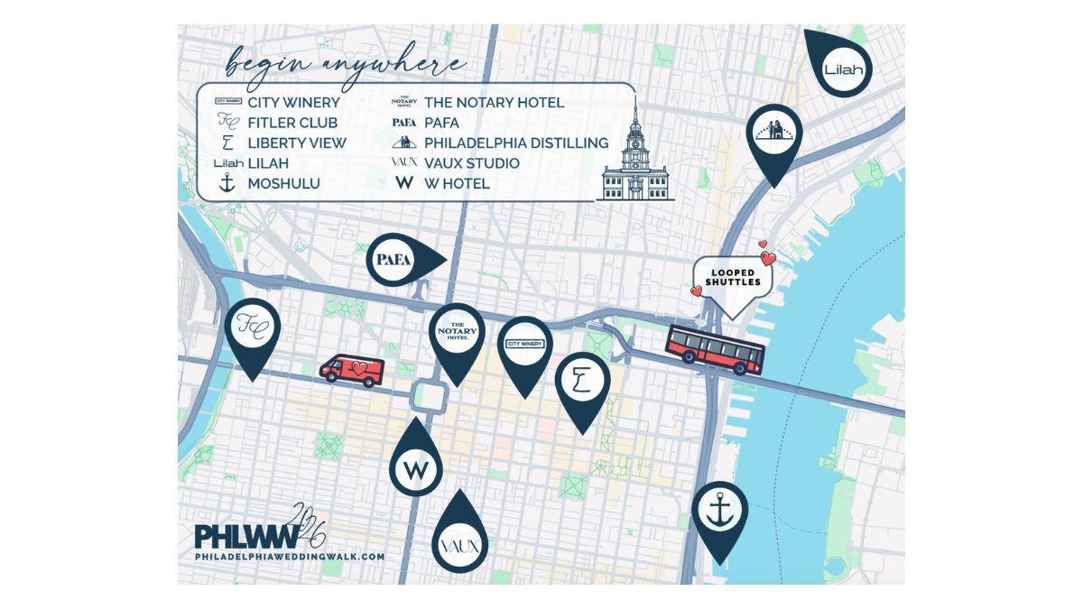 Tour 10 sought-after venues at the Philadelphia Wedding Walk – NBC10 ...