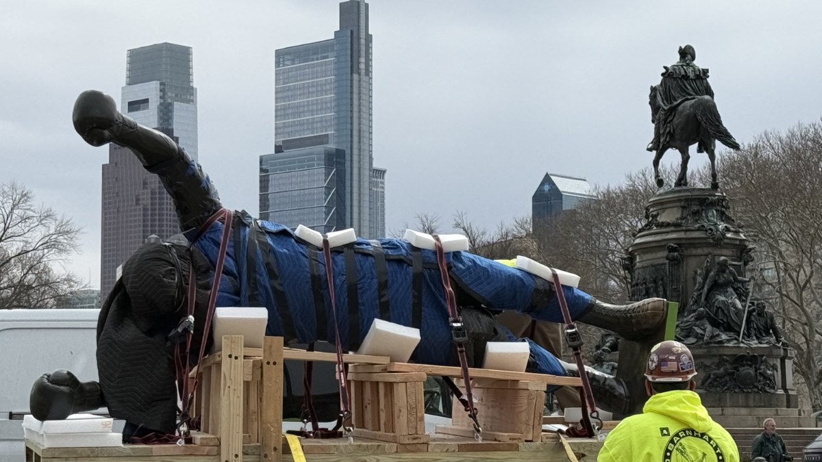 Rocky statue moves inside the Philadelphia Museum of Art – NBC10 ...