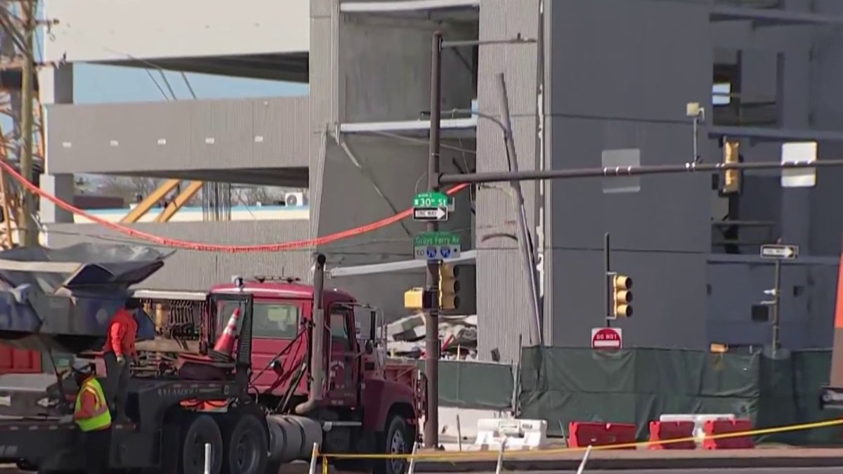 New video shows partial collapse of Grays Ferry parking garage – NBC10 ...