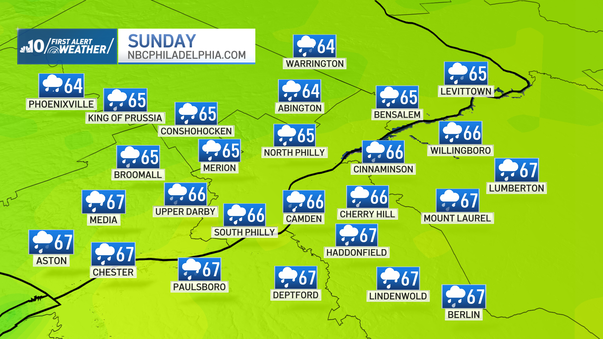 What will the weather be like in the Philly region today? – NBC10 ...