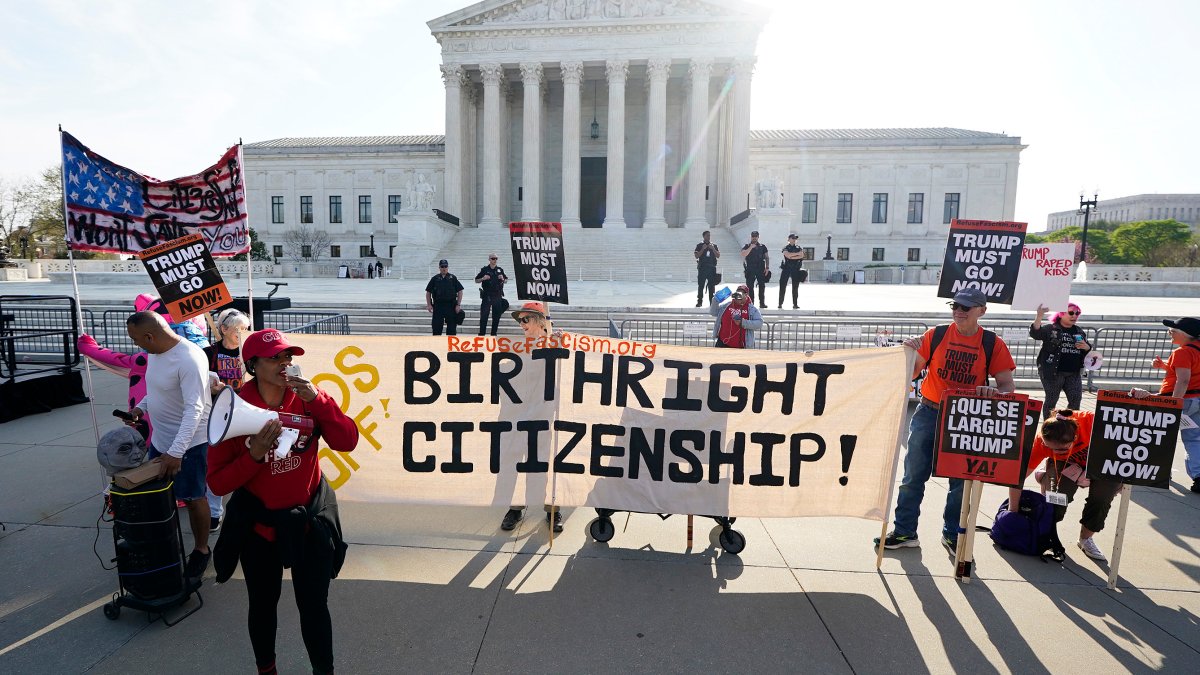 Supreme Court appears skeptical of Trump’s bid to limit birthright ...