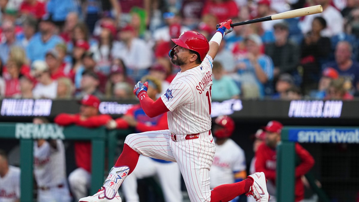 Kyle Schwarber leads the way as Phillies’ bats awaken in rout of Cubs ...