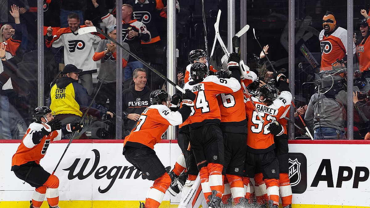 Flyers finish off Penguins with thrilling OT win, head to second round ...