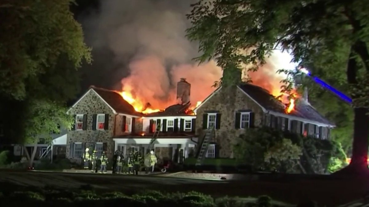 Officials: Fire destroys century-old Main Line home – NBC10 Philadelphia