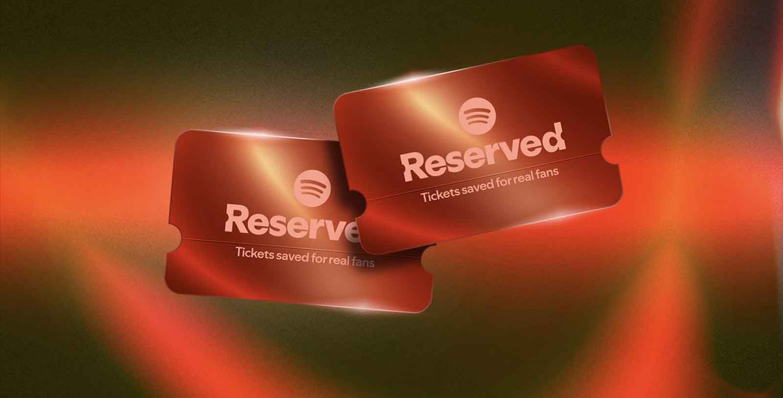 Spotify will start saving tickets for real fans with ‘Reserved’ – NBC10 ...