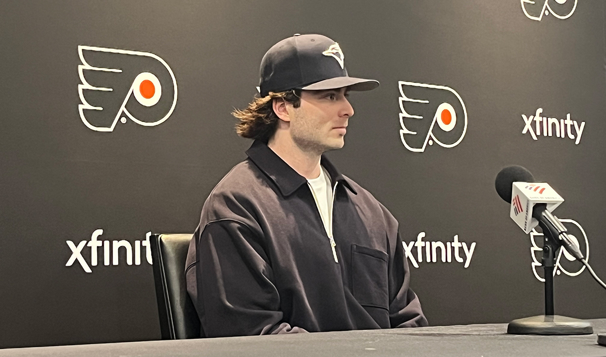 Flyers’ Jamie Drysdale up for new contract as restricted free agent ...