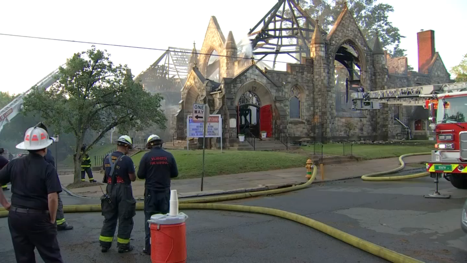 Massive fire destroys church in Wilmington, Delaware – NBC10 Philadelphia