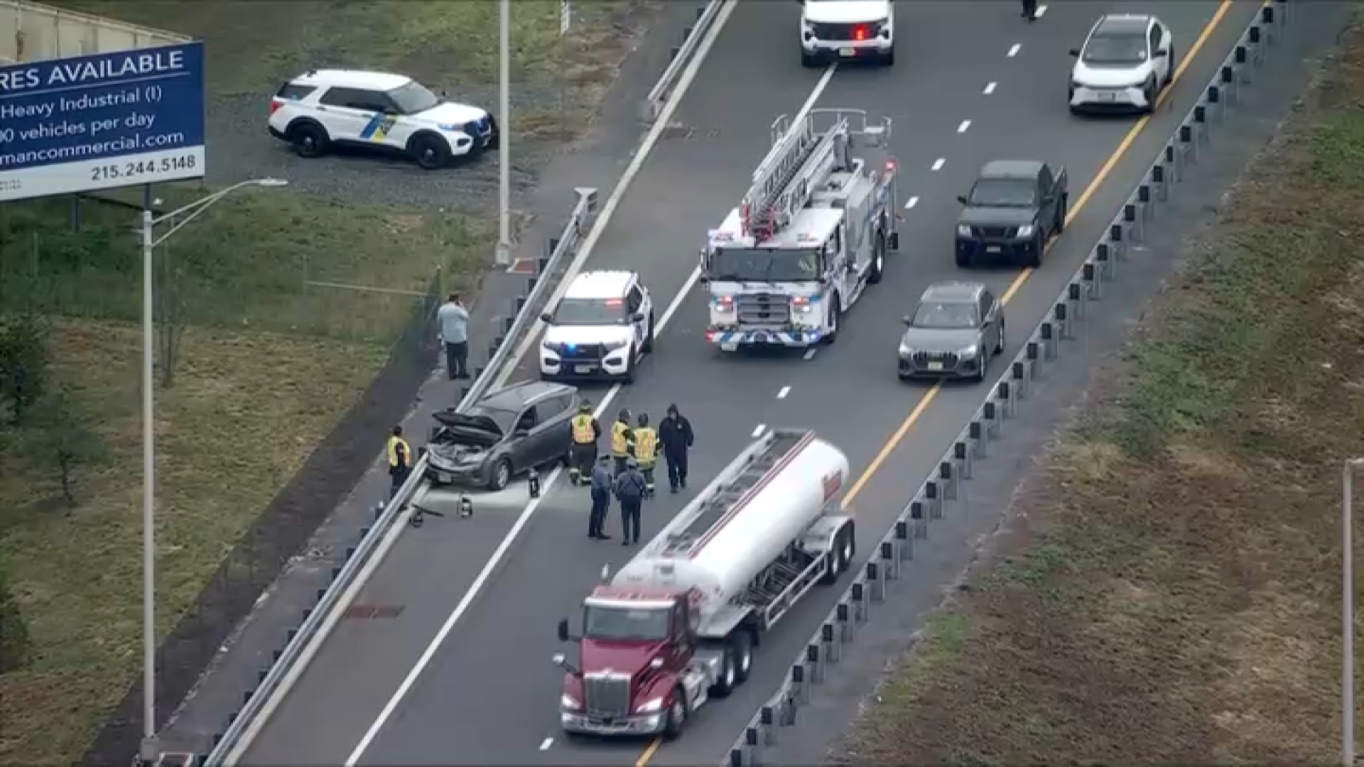 Crash caused traffic delays for drivers starting holiday in NJ – NBC10 ...