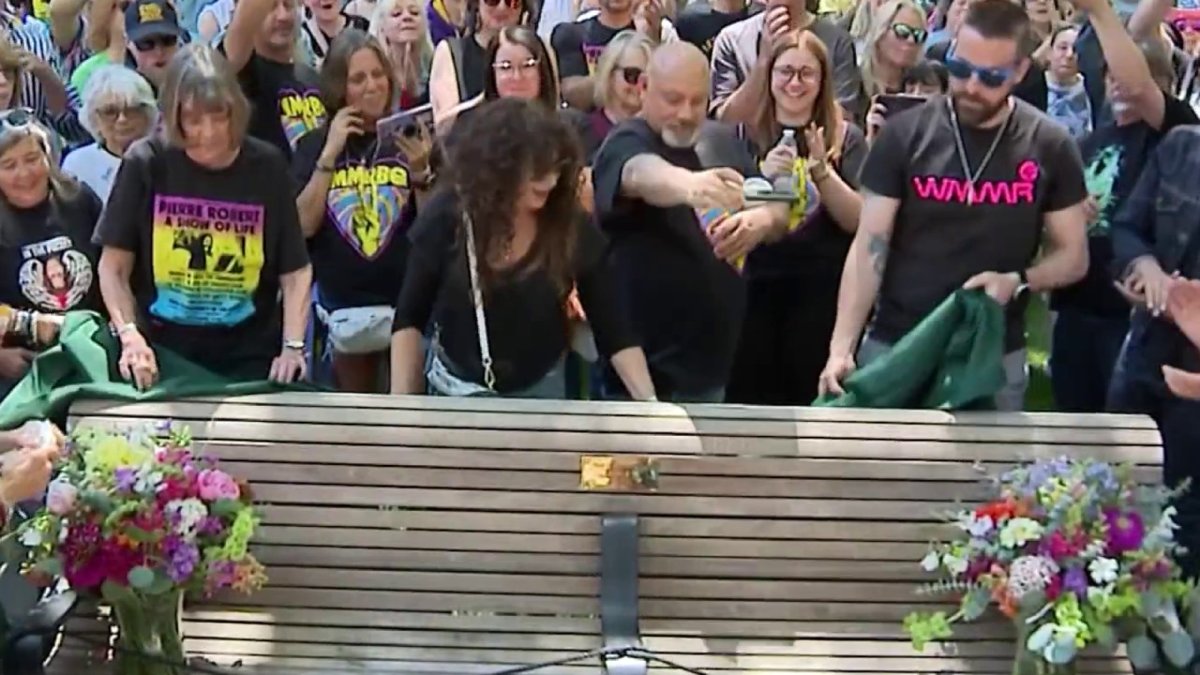 Bench dedicated to late Philadelphia radio host Pierre Robert – NBC10 ...