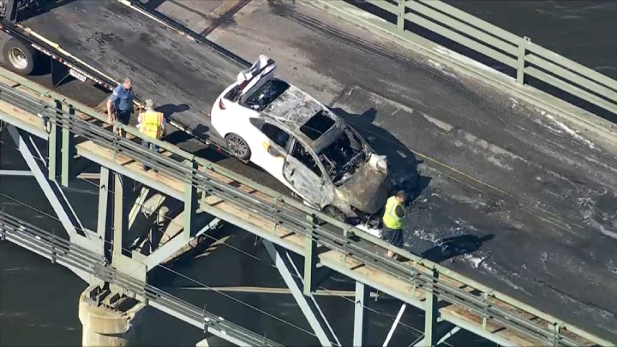 Burlington-Bristol Bridge reopens after fiery crash: Officials – NBC10 ...