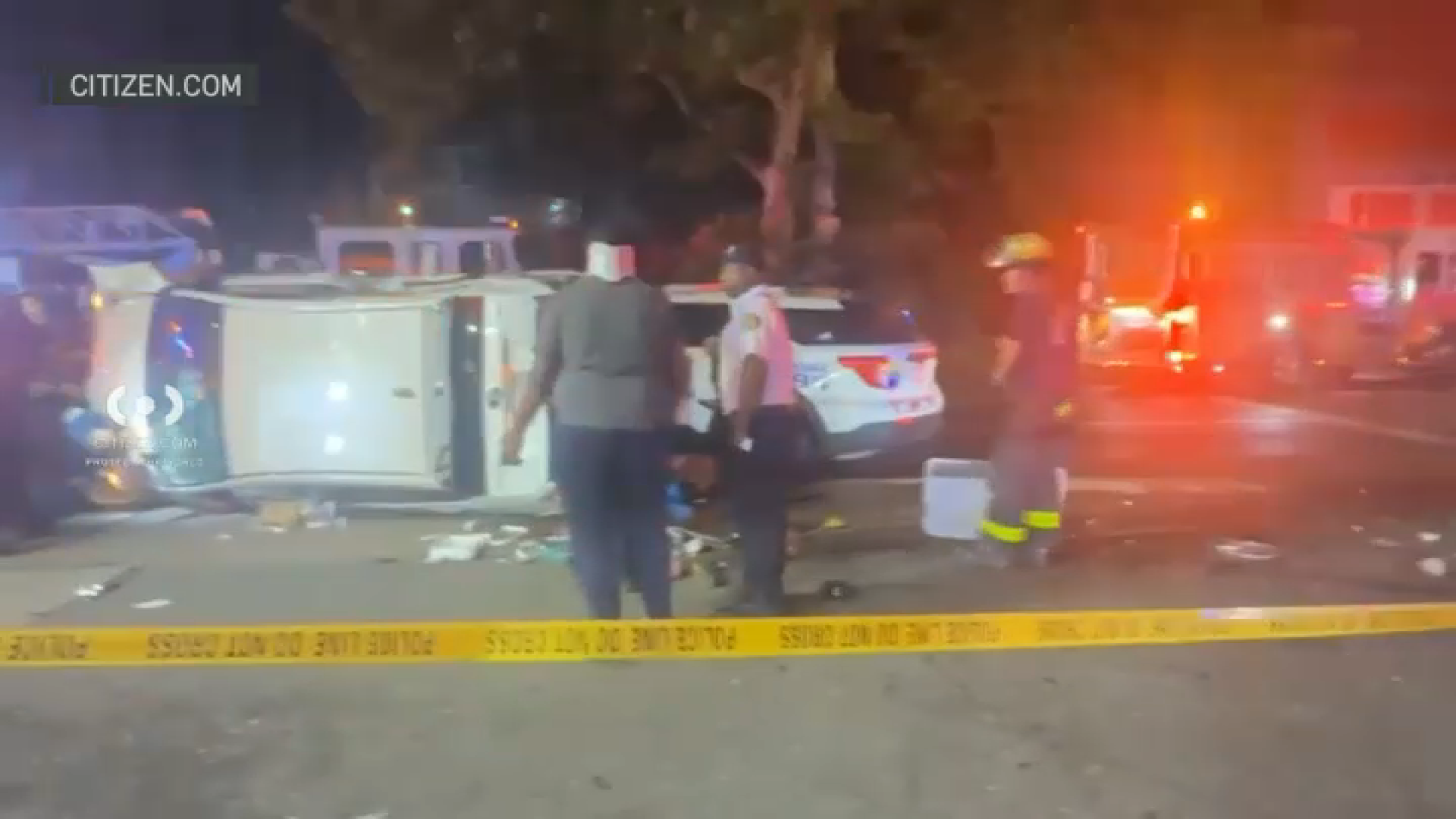 Officers, another person hospitalized after North Philly crash – NBC10 ...