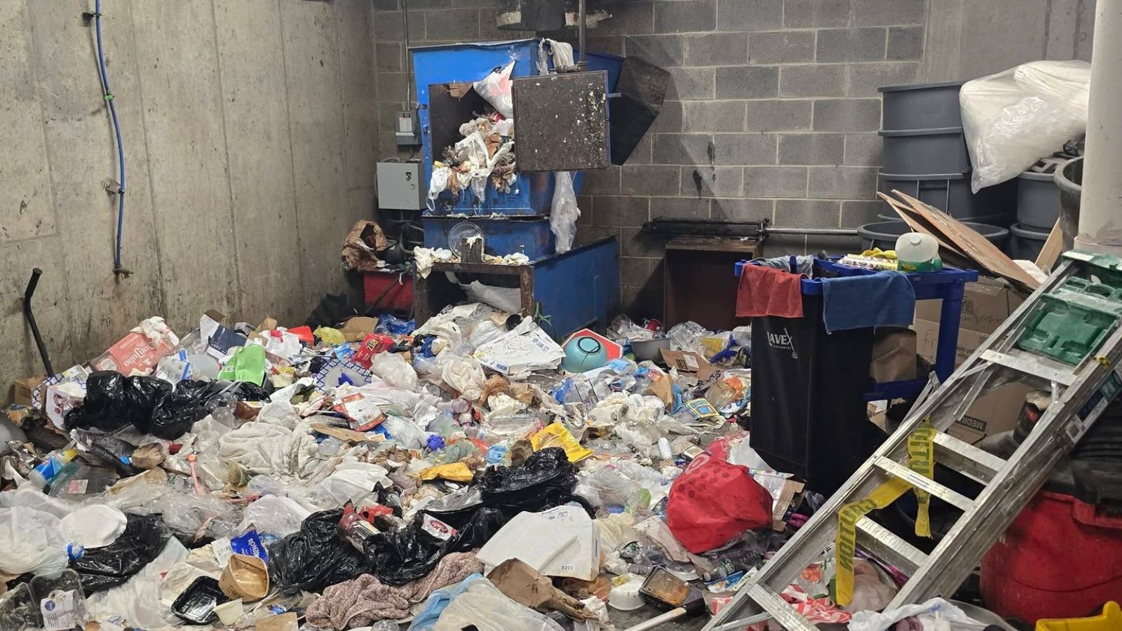 Woman rescued after falling down trash chute in Hackensack – NBC10 ...