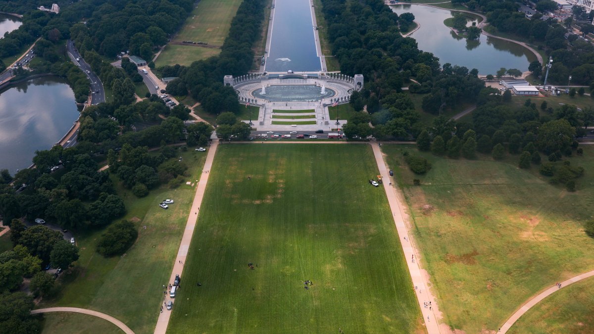 Giant ‘8647’ numbers appear on National Mall grass – NBC10 Philadelphia