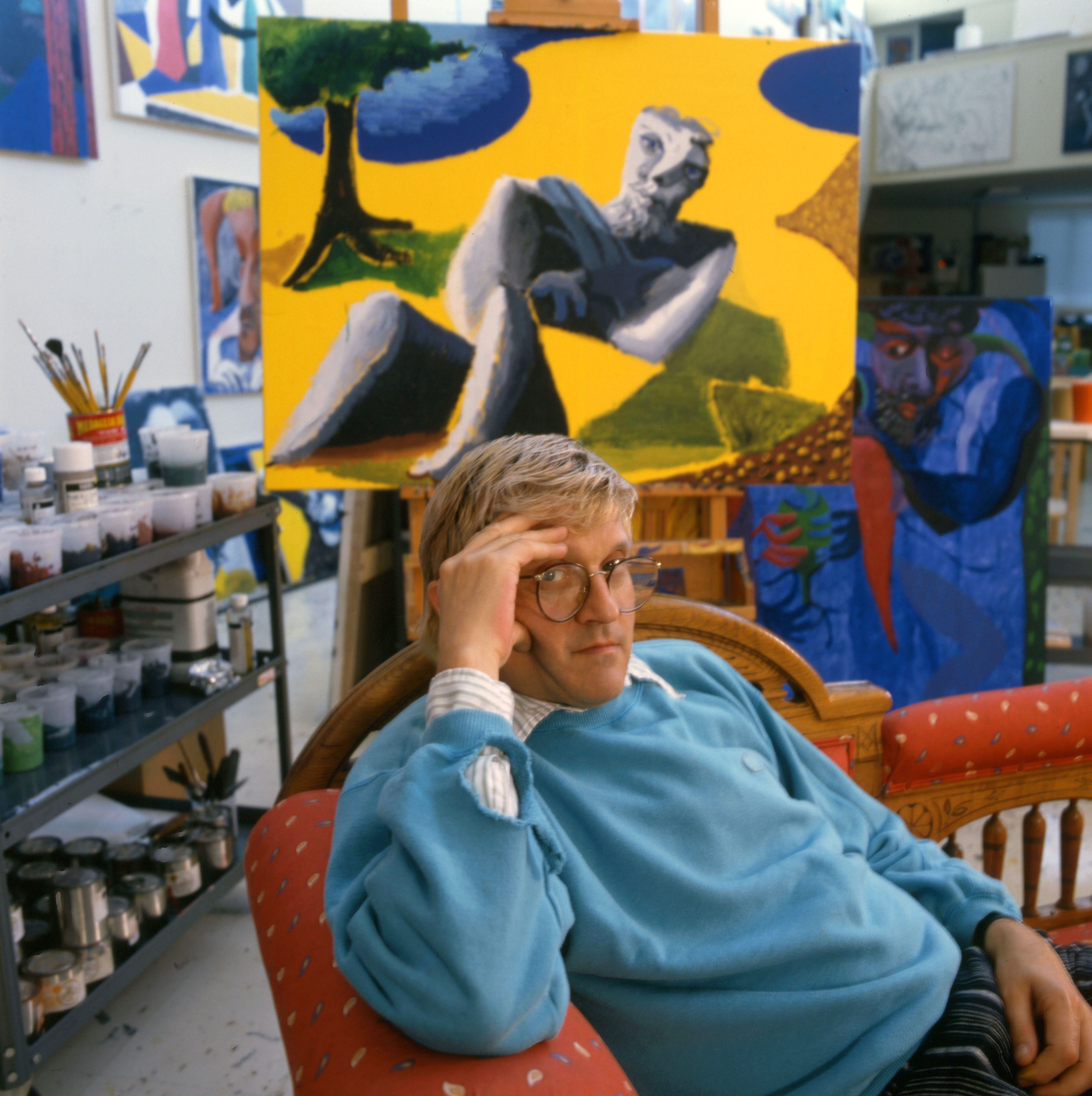 David Hockney, giant of British contemporary art, dies aged 88 – NBC10 ...
