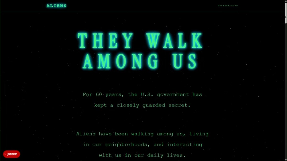 Immigration leaders condemn White House alien-themed site – NBC10 ...