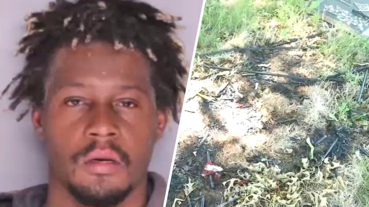 Man burns veteran grave markers, flags at Pa. cemetery: Police – NBC10 ...