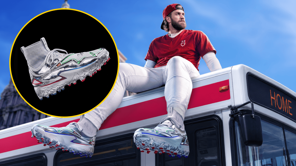Bryce Harper unveils SEPTA-inspired Harper 11 cleats – NBC10 Philadelphia